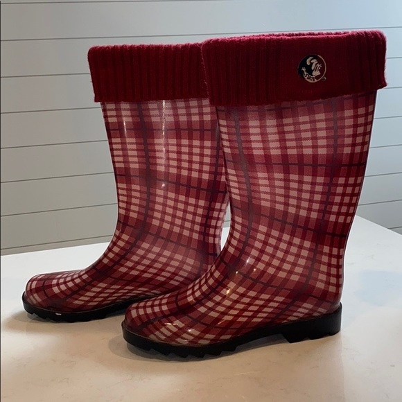 FSU | Shoes | Florida State University Womens Rain Boots | Poshmark